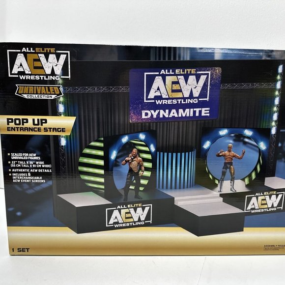 Jazwares | Toys | All Elite Aew Pop Up Entrance Stage Unrivaled ...
